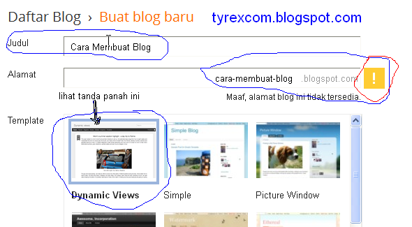 Trik IImu komputer: Cara Membuat Blog Terbaru