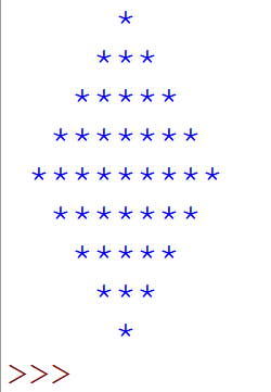 Python Program To Print Diamond Pattern