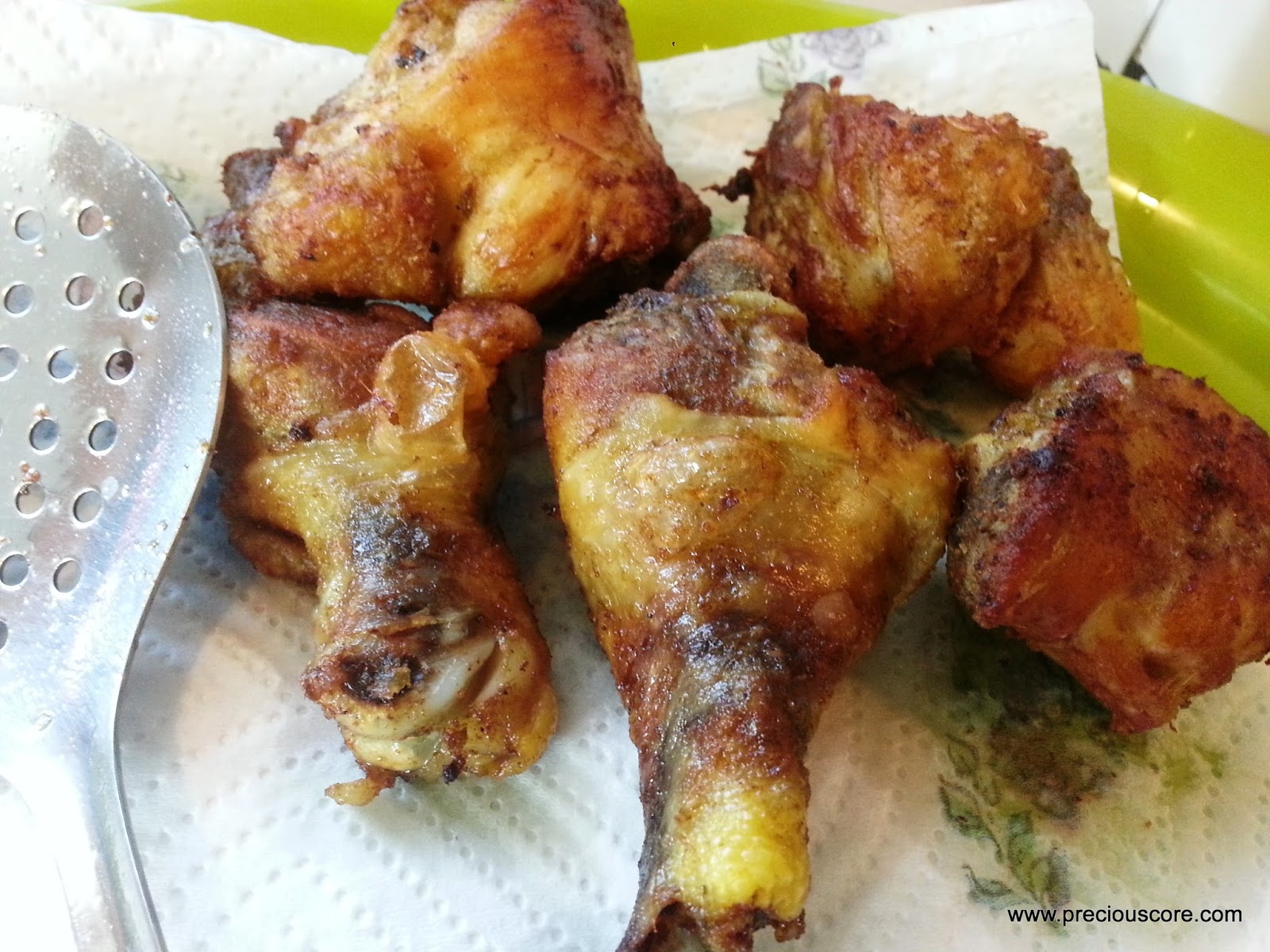 DELICIOUS CAMEROON FRIED CHICKEN | Precious Core