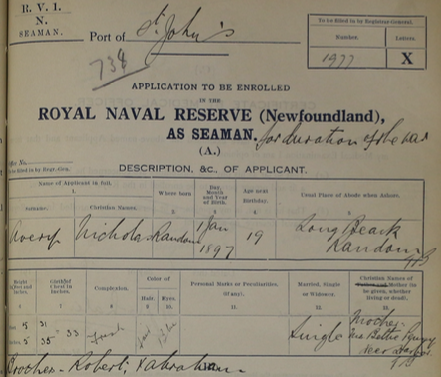 Admiralty Museum Blog: Stories from the Station: Nicholas Avery ...