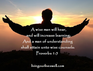 Living Our Lives Well: Proverbs 1 Scripture Pictures
