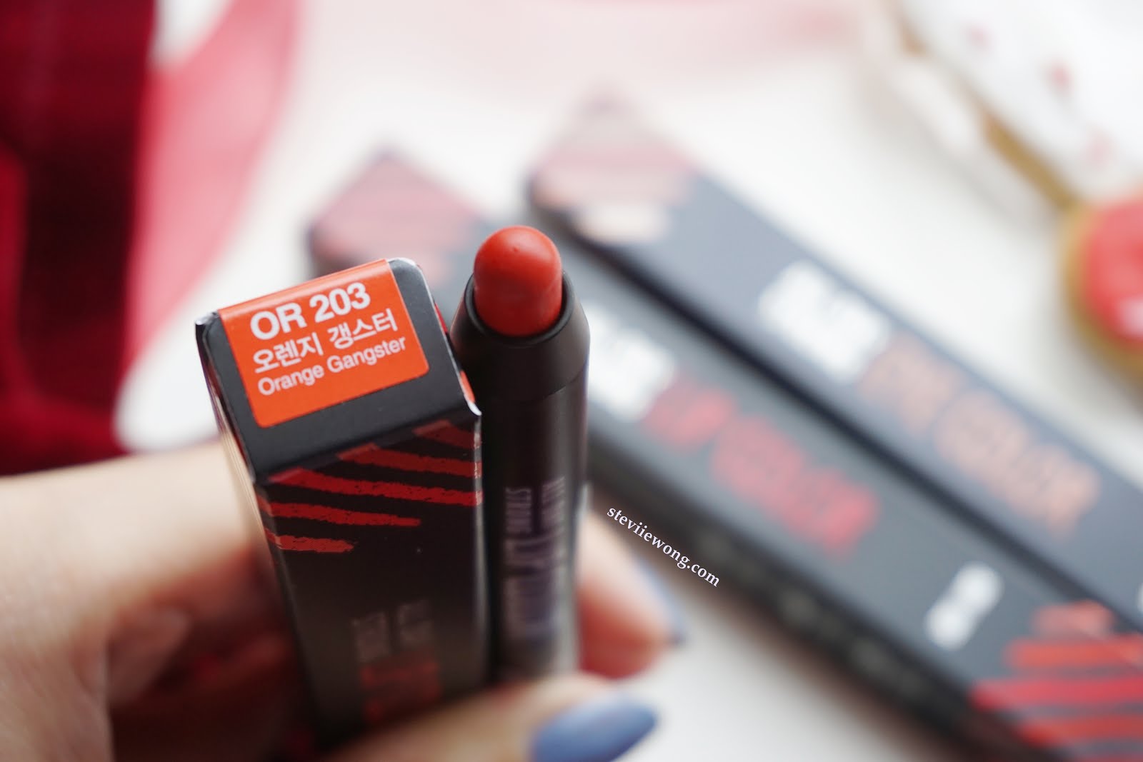 [Reviews]: VOV All Day Strong Lip + Eye Colors - Stevie Wong