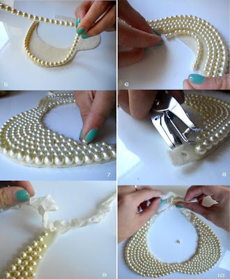 Accesorios con perlas manualidades ~ Belleza y Peinados