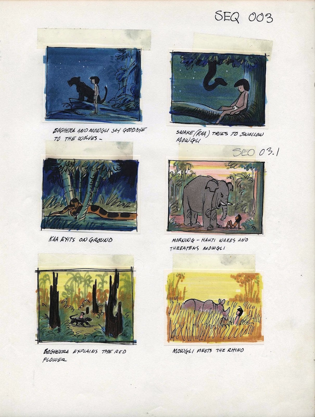 Deja View: Jungle Book Thumbnails