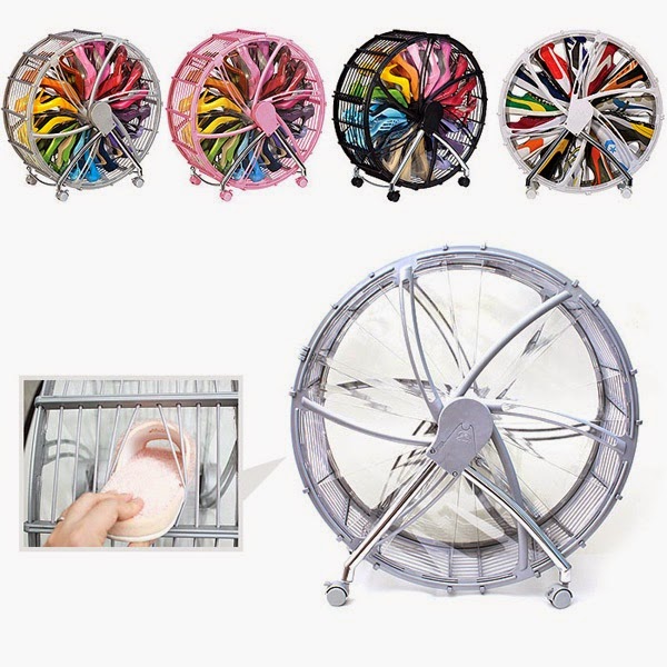 The Ferris Wheel Shoe Rack, Rotating Shoe Rack ~ Goods Home Design