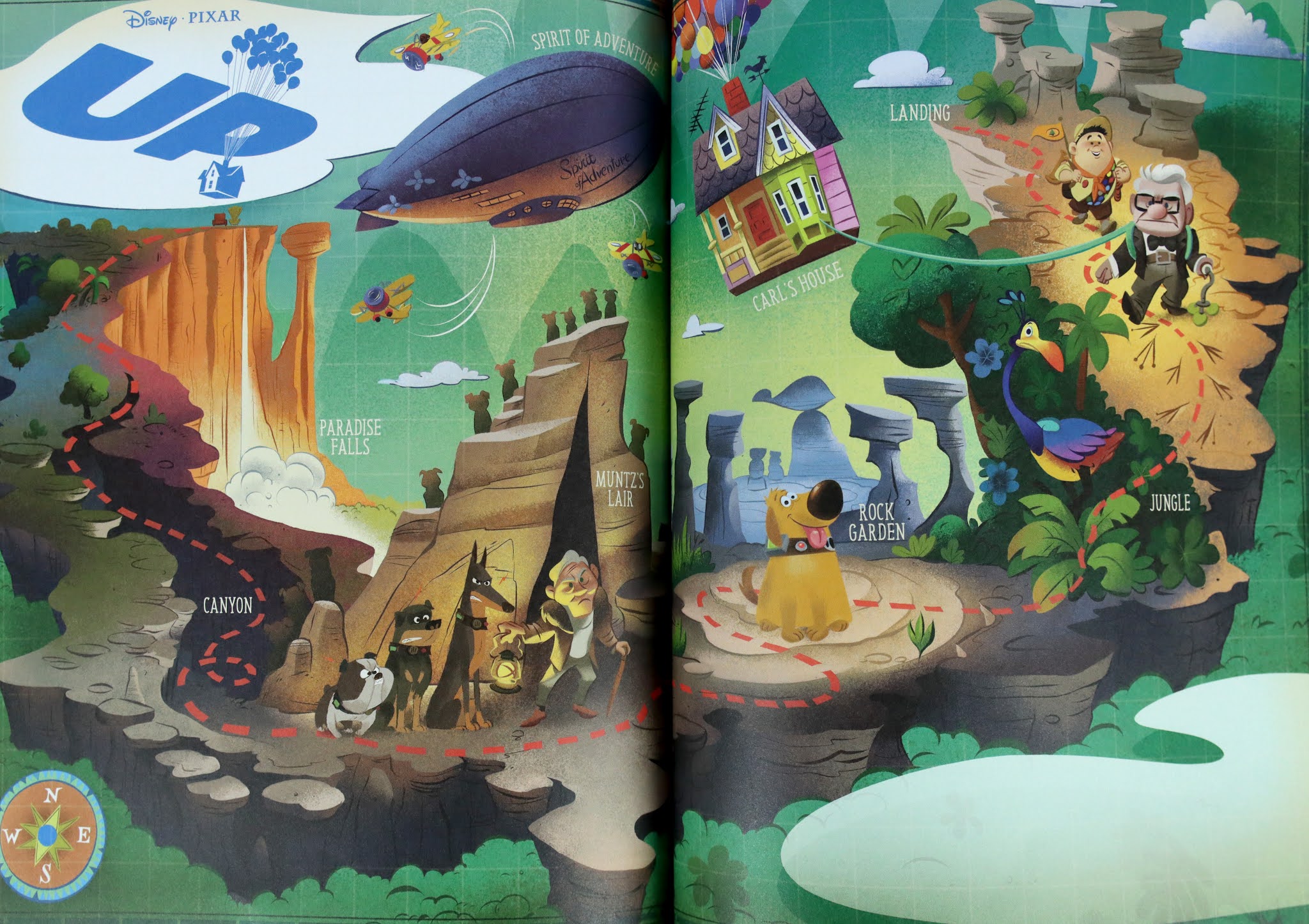 Dan the Pixar Fan: Disney·Pixar Maps: A Magical Atlas Of The Movies We ...