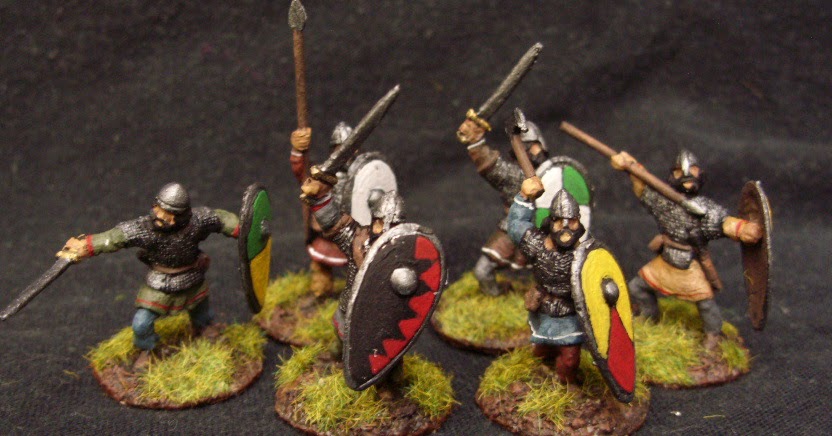 Paul´s Bods: Anglo Saxon Select Fyrd - Tumbling Dice