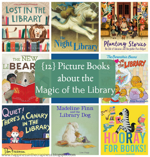 Bumps Along the Way: {12} Picture Books about the Magic of the Library