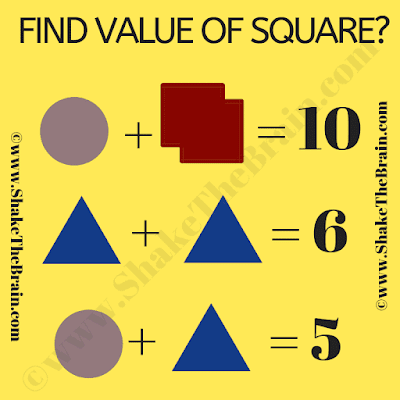Simple Math Equations Riddle with an Answer