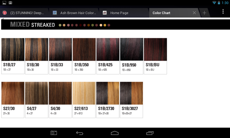 My Color Charts Are Here! O.o