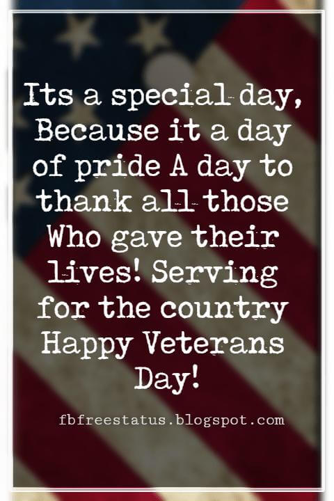 Happy Veterans Day Quotes & Messages With Pictures