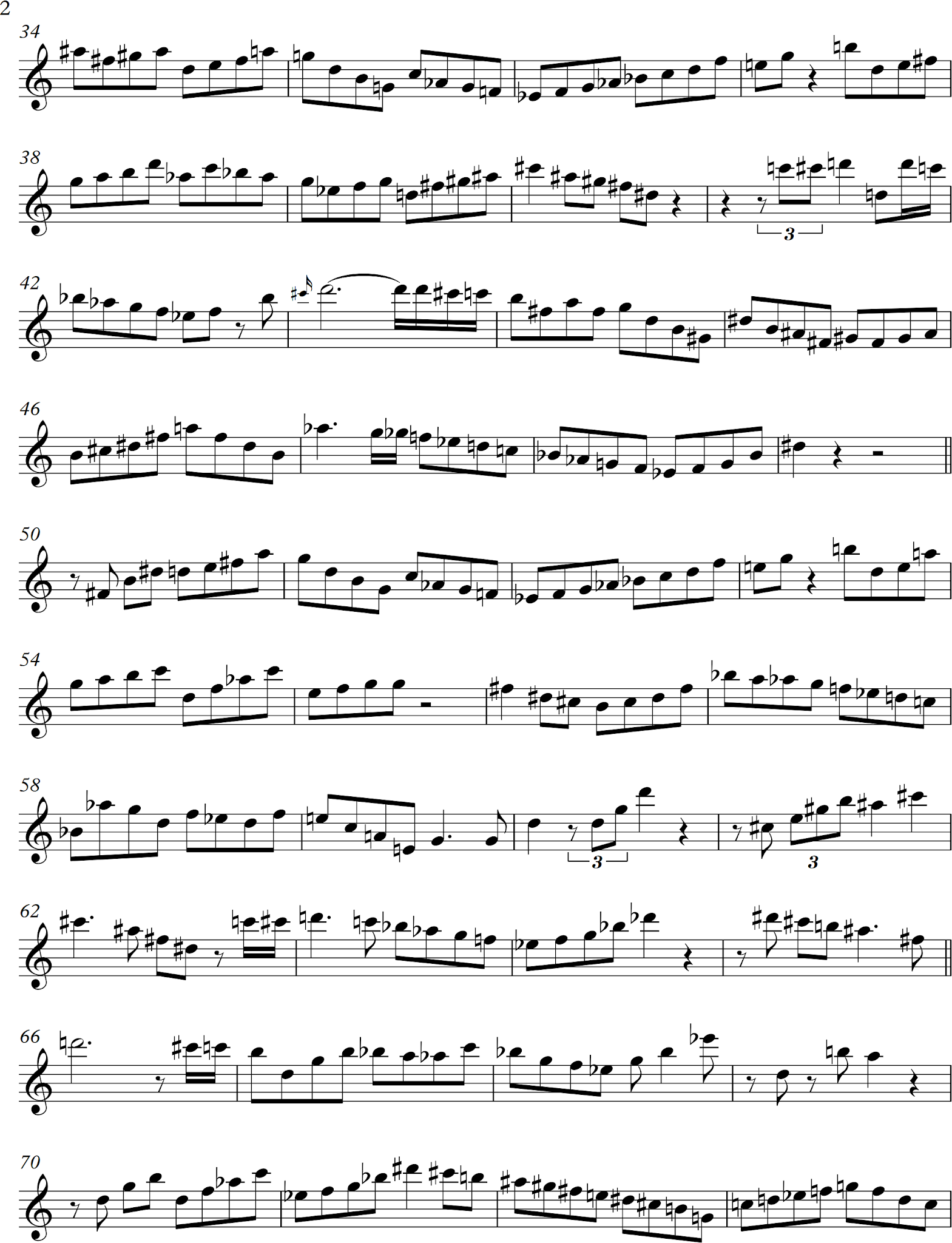 Giant Steps - John Coltrane (Transcription)