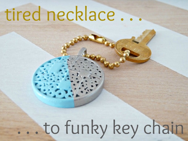 Turn a Pendant into a DIY Key Chain | Dans le Lakehouse