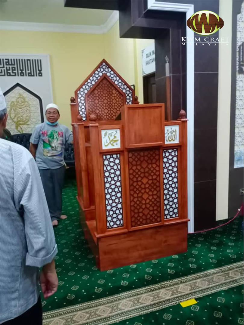 Kayu Warisan Malaysia: Tempahan Mimbar Surau Taman Maluri