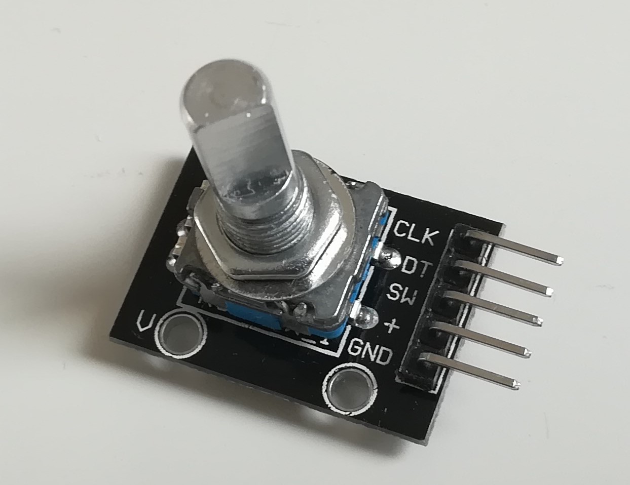 Rotary encoder with Raspberry Pi using Python – OLED Menu interface - Aloui