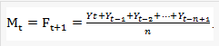 Double Moving Average (DMA) 3x3 dan 3x4 Menggunakan Excel - Thinkstudio21