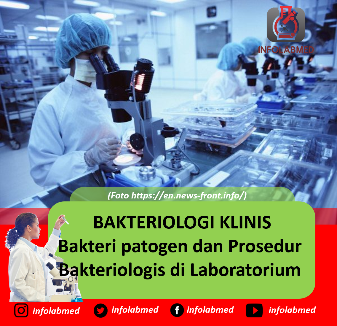 BAKTERIOLOGI KLINIS | Bakteri patogen dan Prosedur Bakteriologis di ...