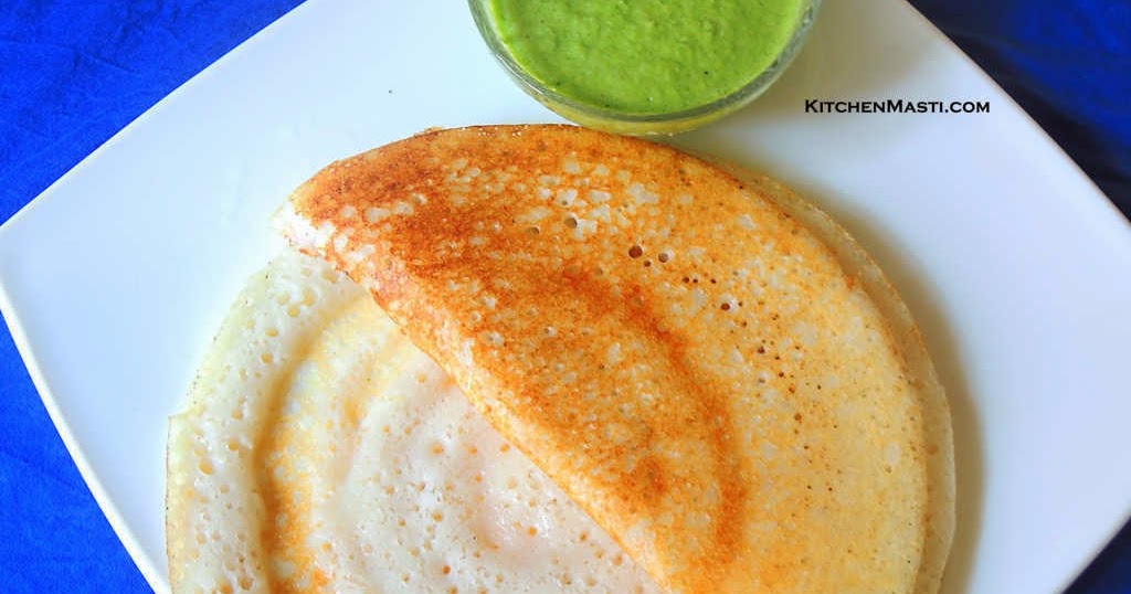 Plain Dosa Recipe - Urad Dal ( Black Gram) | Vegetarian Recipes