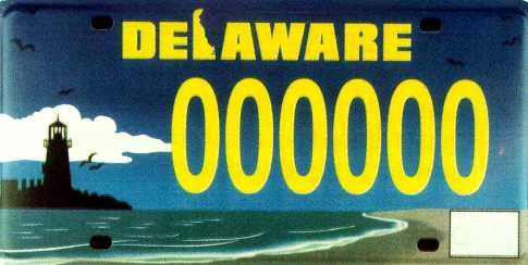 none: Lighthouse License Plates