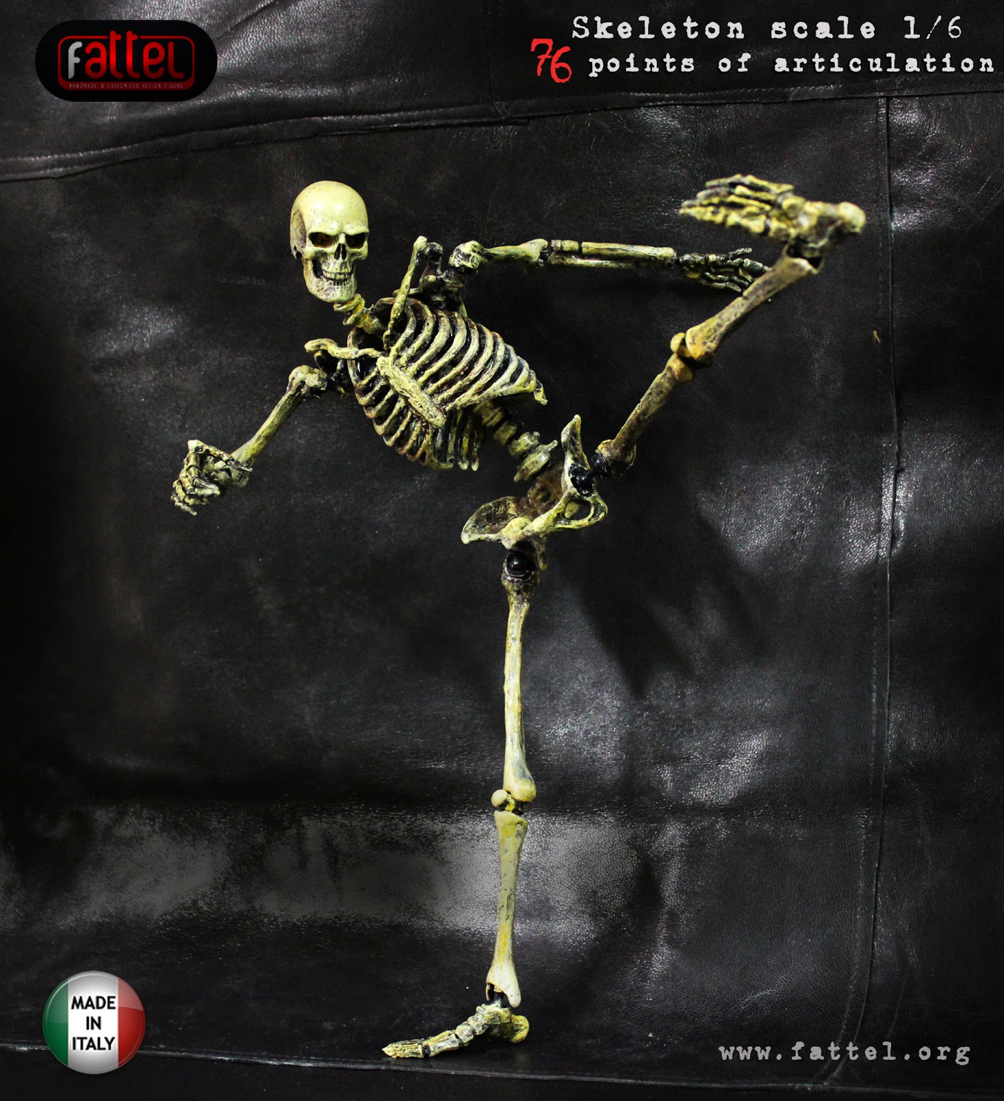 Action figure skeleton by Fattel: March 2015