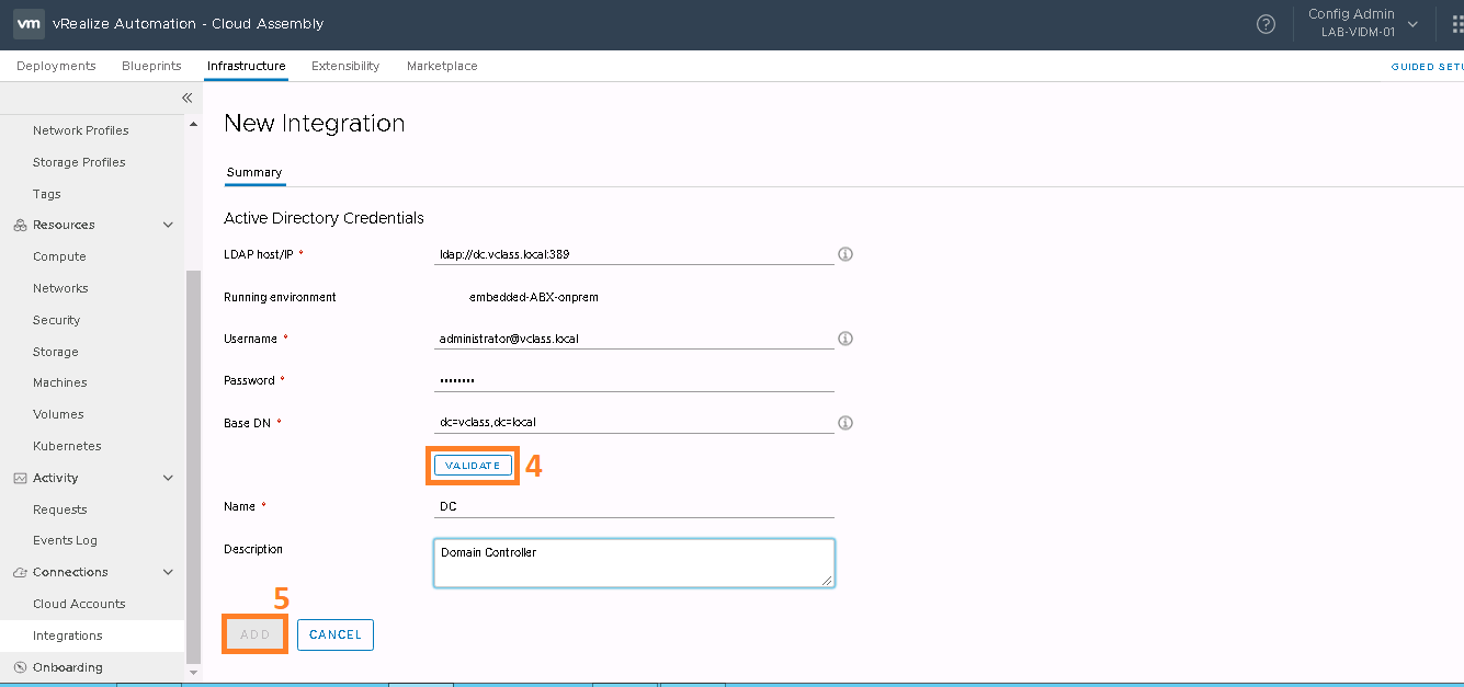 Virtualization The Future Ad Integration With Vra 8 Cloud Assembly