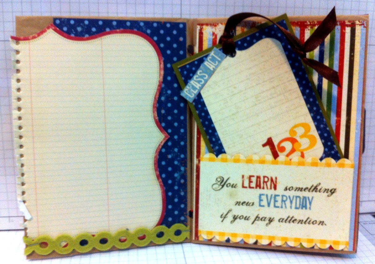Card Designs & Paper Creations: Back to School Paper Bag Album