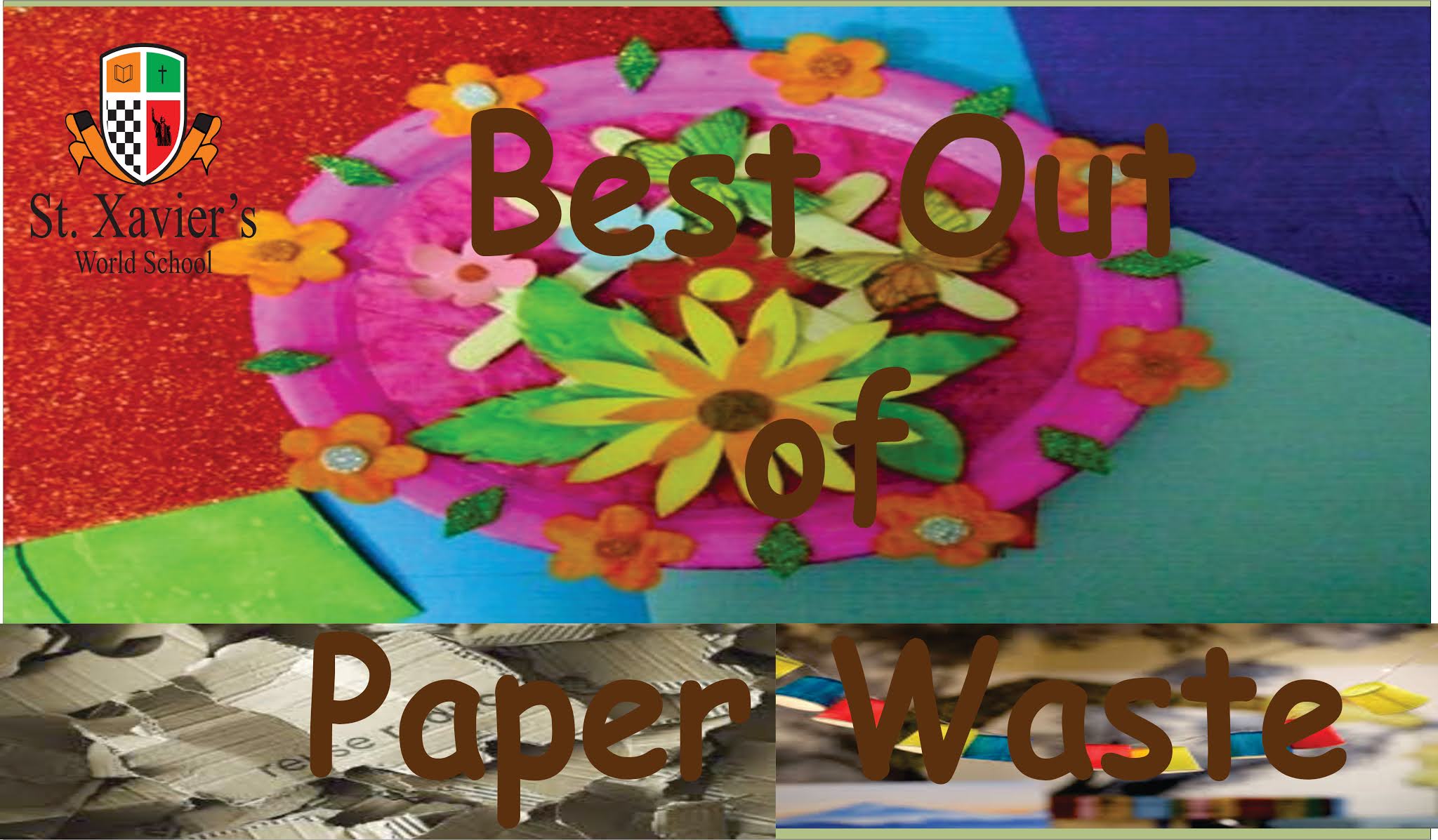 Grade 4th Best out of paper waste