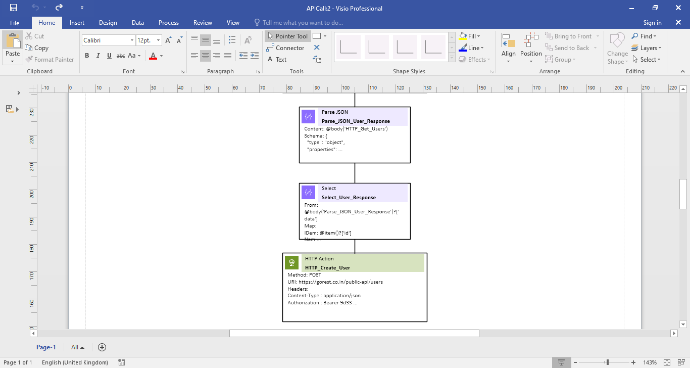 Convert your flow into Visio document in Microsoft Dynamics 365.