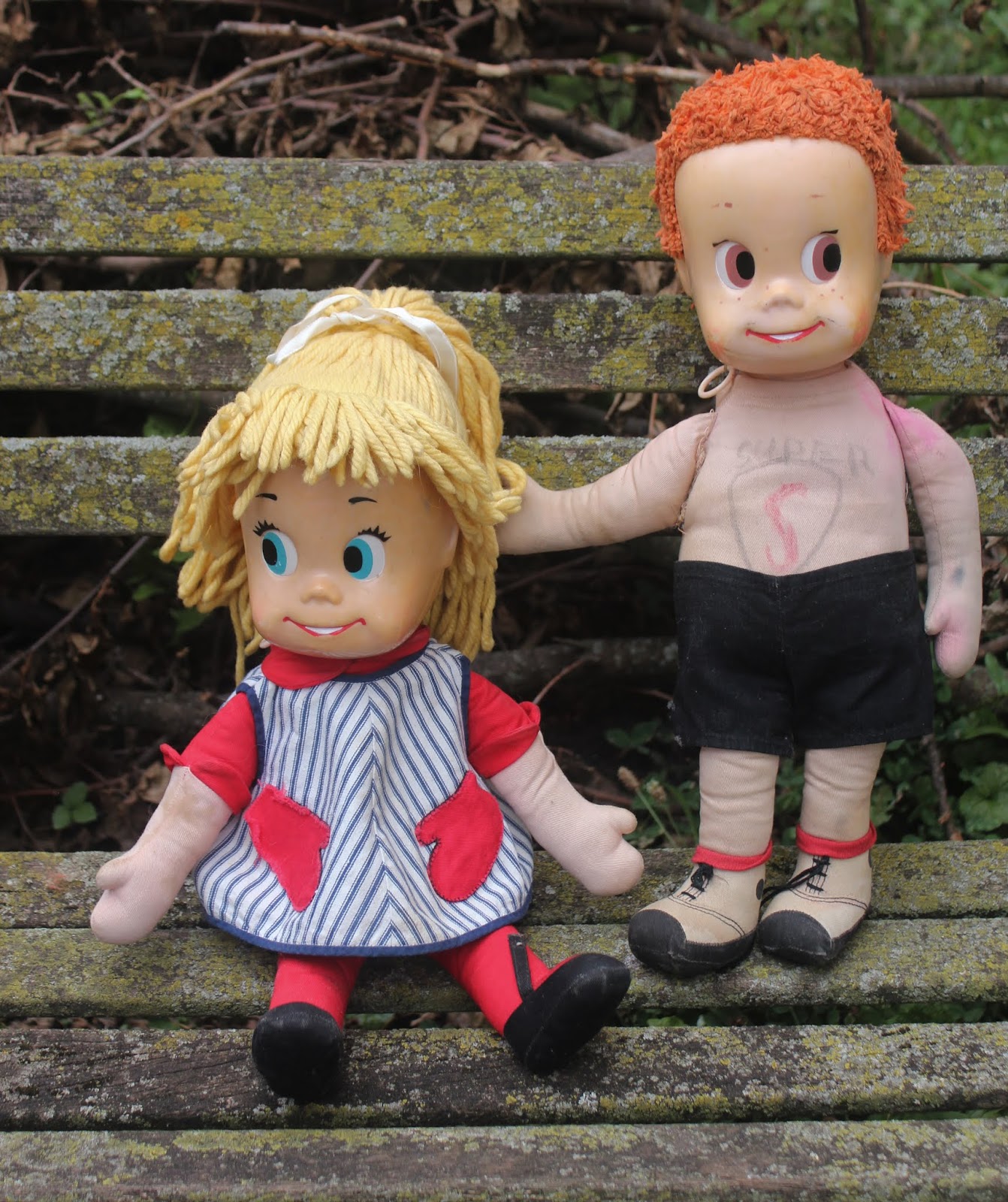 PLANET OF THE DOLLS: Doll-A-Day 2019 #199: Matty Mattel and Sister Belle