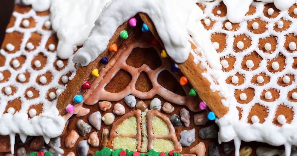 Stone Gingerbread House