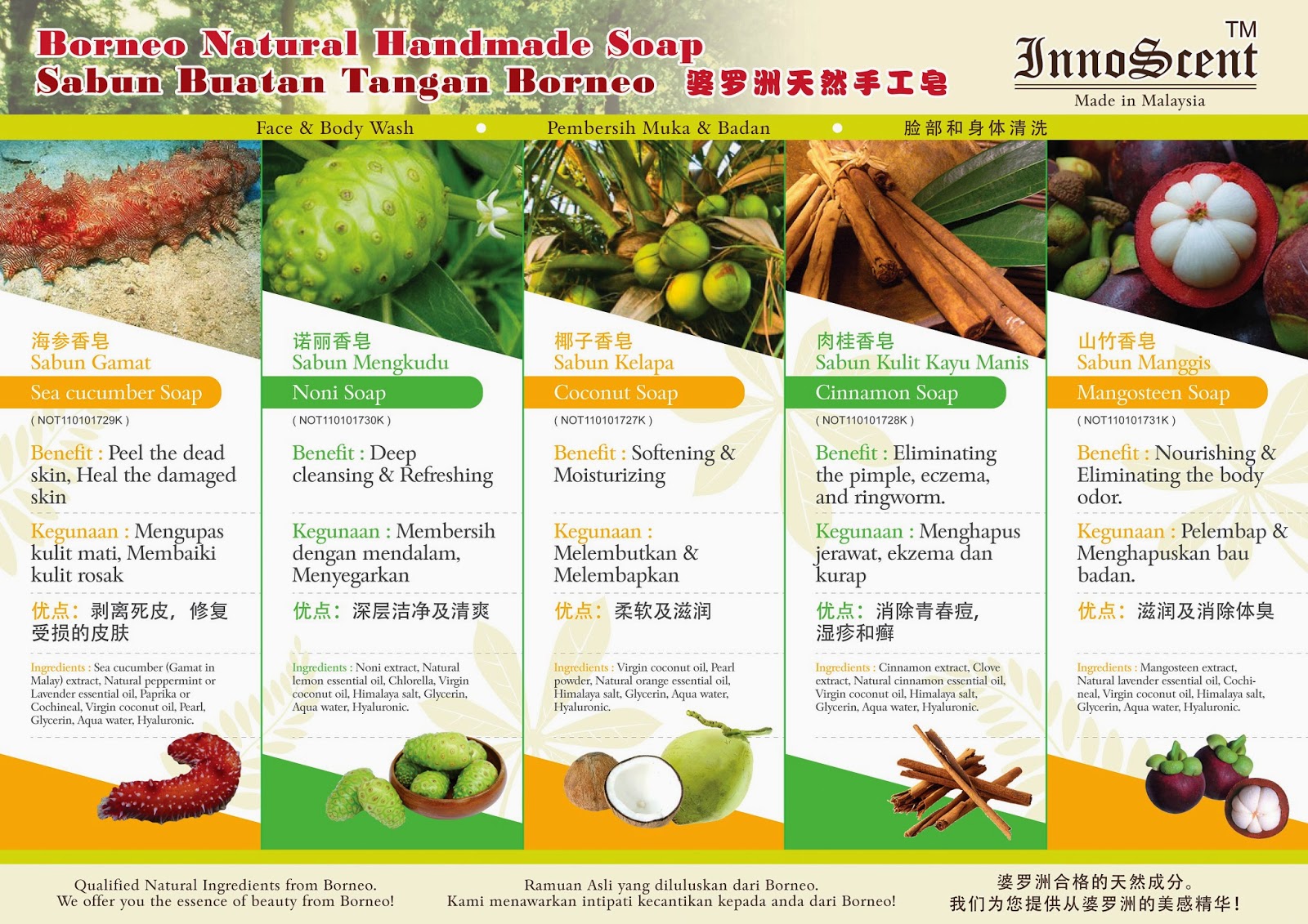 Mabel's Beaute & Fashion Couture: Borneo Handmade soap