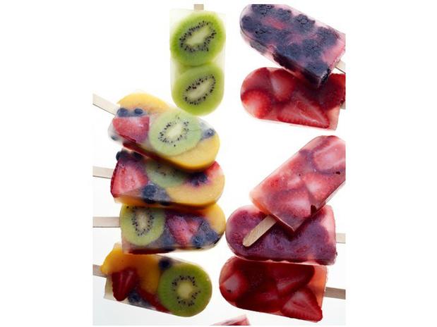 Tutti-Frutti: Picolé de frutas.