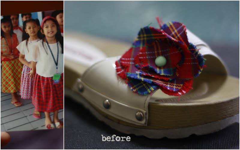 mysocalledpurplelife: DIY: embellish that wooden clogs...