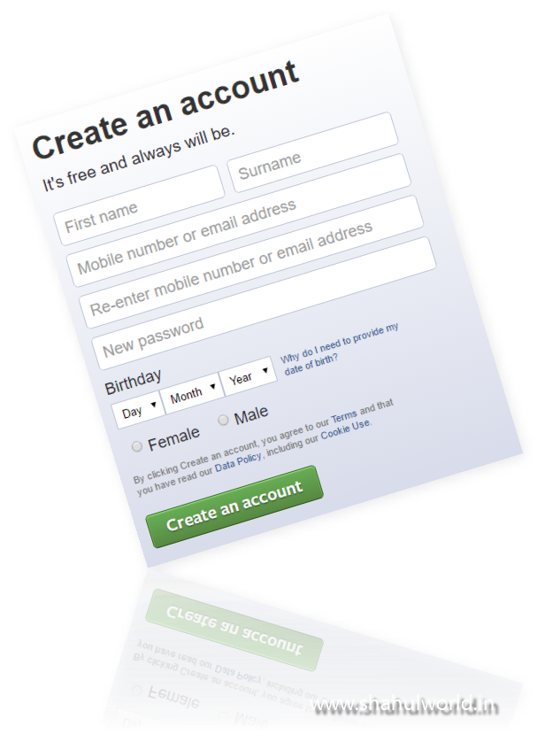 How to create Facebook account (for beginners) - SHAHUL WORLD