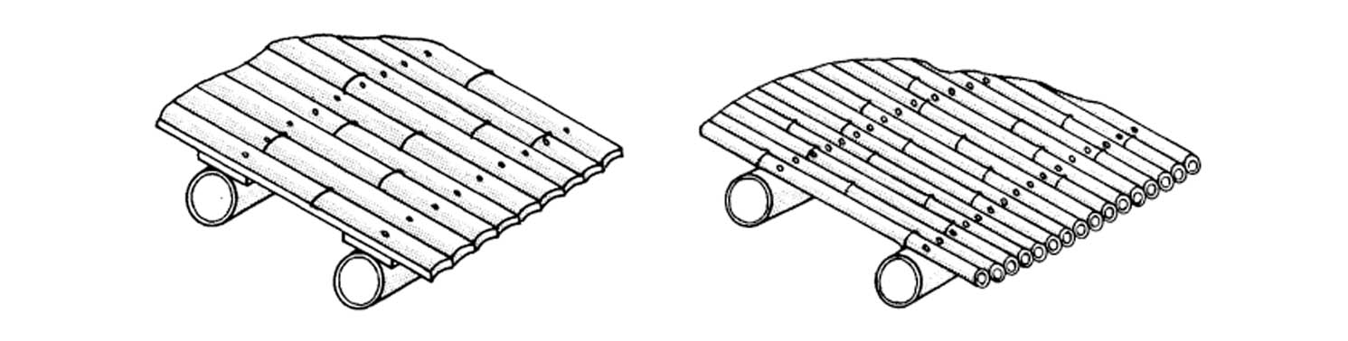 Cara Membuat Pondasi dan Lantai dari Bahan Bambu untuk Membuat Rumah Bambu