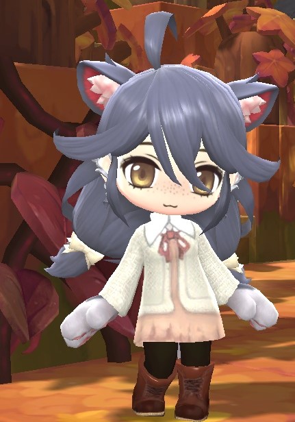 The Wandering Minstrels: Maplestory2 UGC Cardigan and Dress Combo