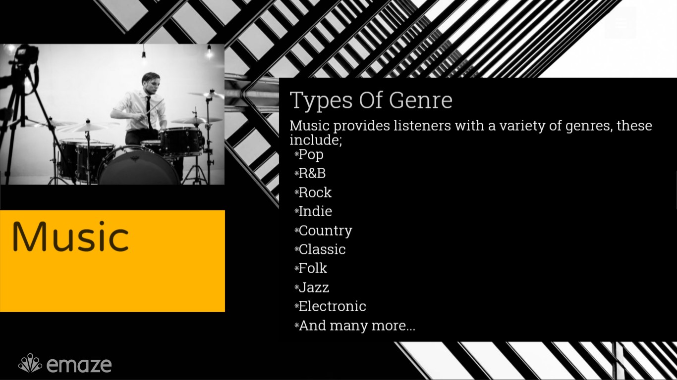 A2 Media Studies Advanced Portfolio: Codes and Conventions of Pop Genre