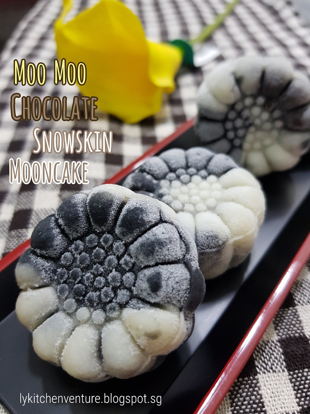 LY's Kitchen Ventures: Moo Moo Chocolate Snowskin Mooncake