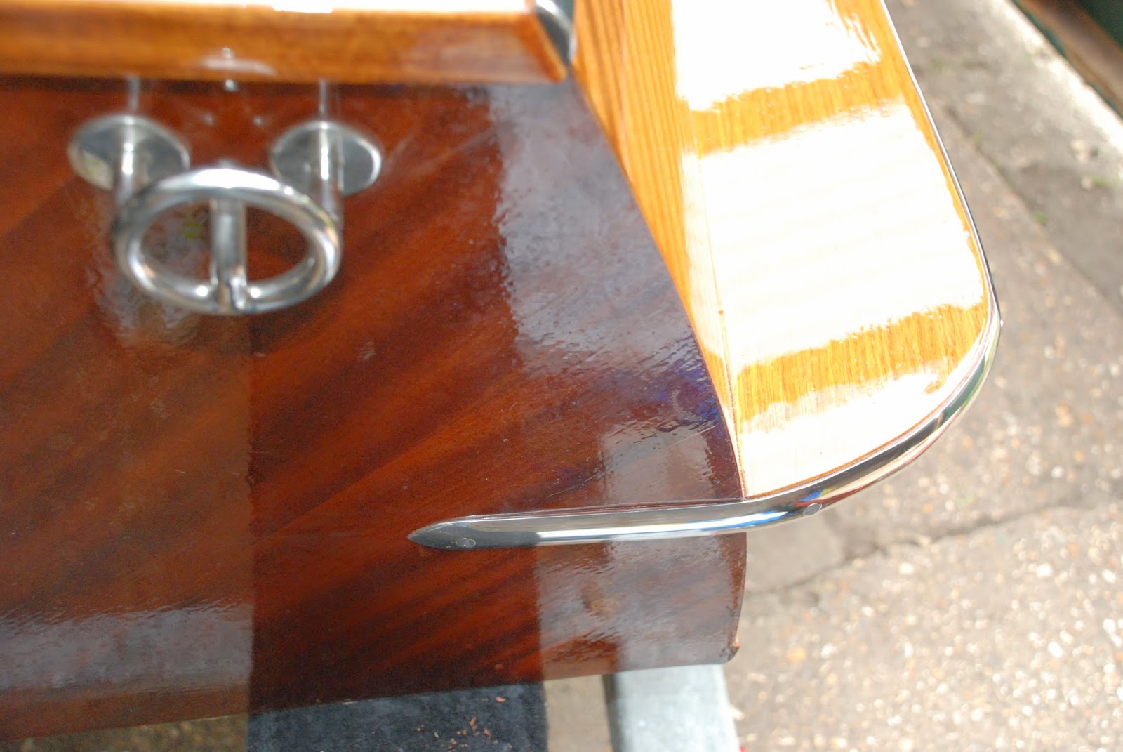 my wooden speed boat build: Stabilizer/steering Fins