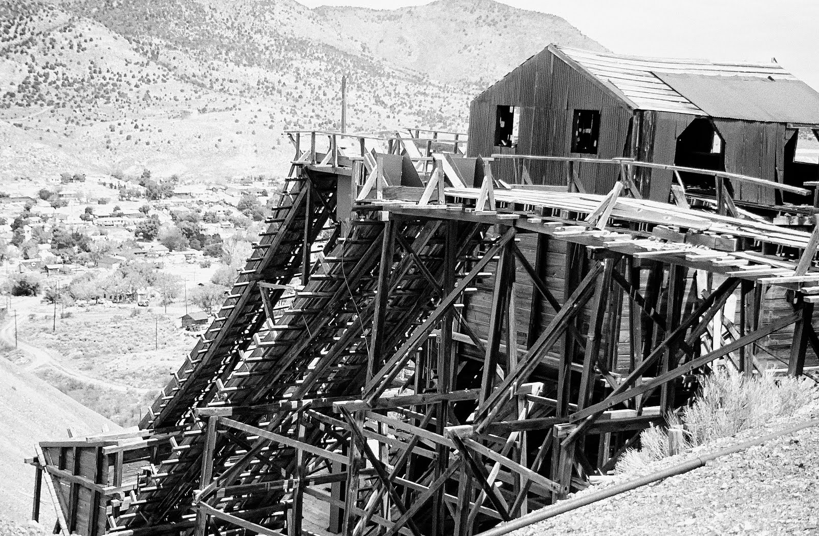 The Old Cowboy and Photography: The Eagle and Bluebell, Eureka, Utah