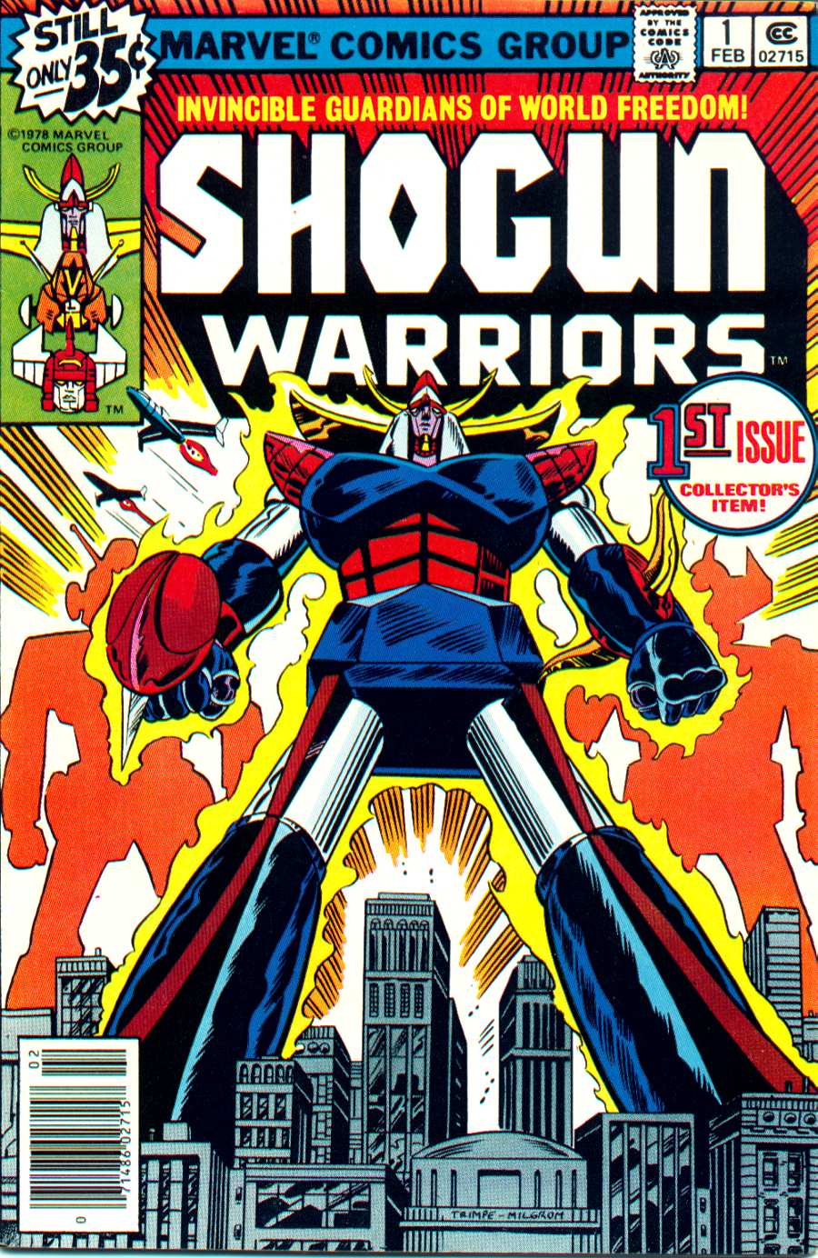 STARLOGGED - GEEK MEDIA AGAIN: 1978: SHOGUN WARRIORS COVER GALLERY ...