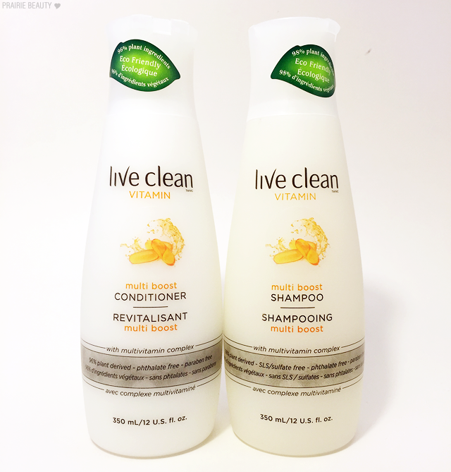 REVIEW: Live Clean Vitamin Multi Boost Shampoo & Conditioner* - Prairie ...