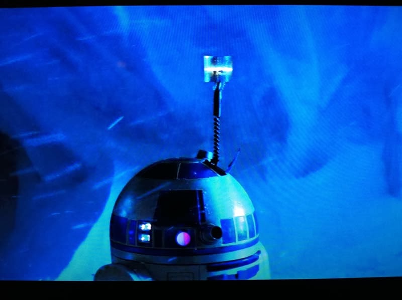 Paul's R2-D2 Project: Working on R2's Life Form Scanner