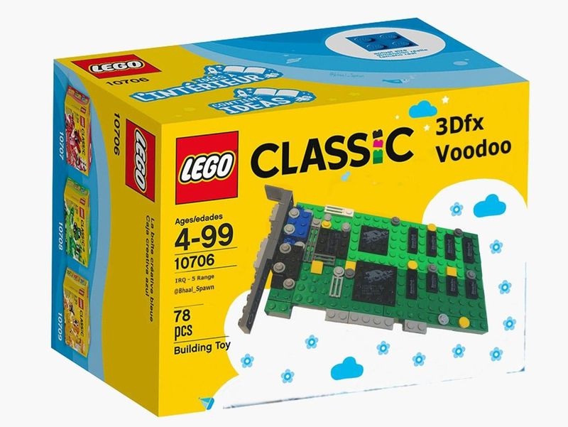 Ultra Tendencias: El LEGO 3Dfx Voodoo tiene un diseño de componentes ...