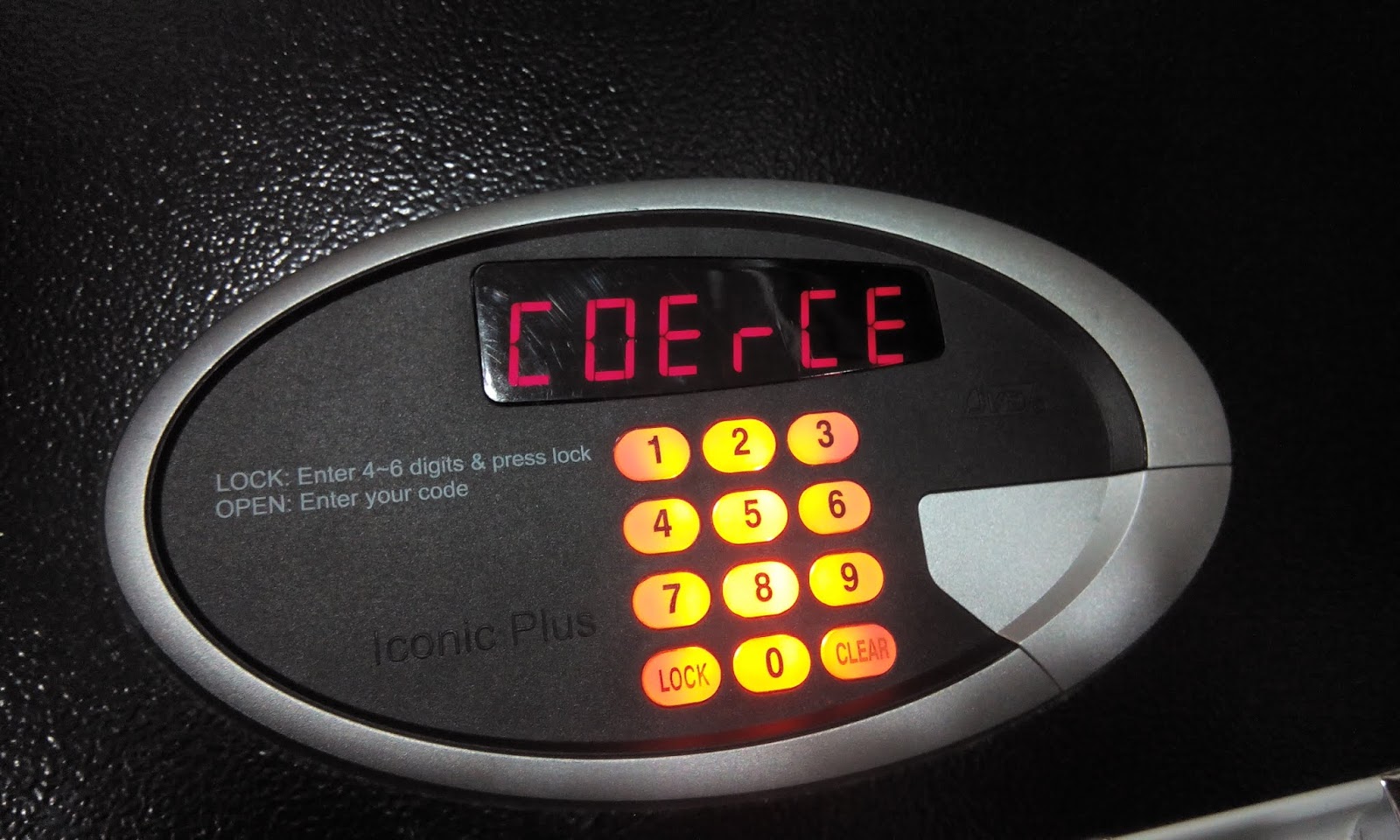 Life Begins at Forty: JVD Iconic Plus Top Open safes repair