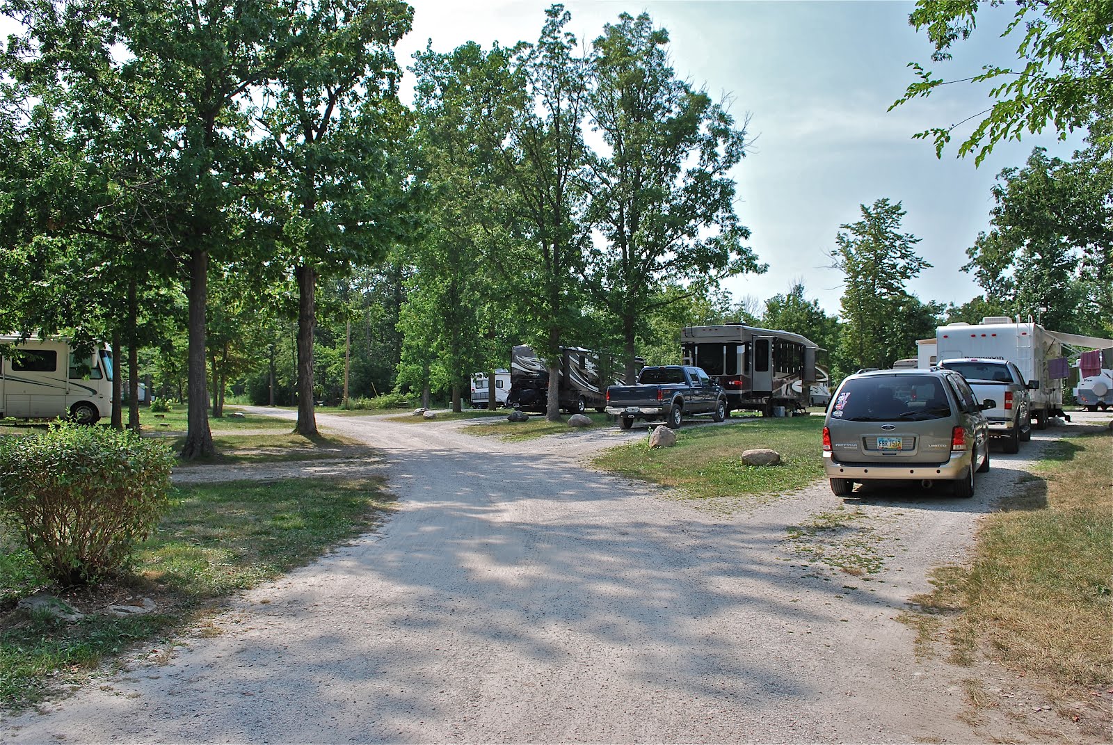 BLUE SKY AHEAD: Stony Ridge KOA, Perrysburg, Ohio
