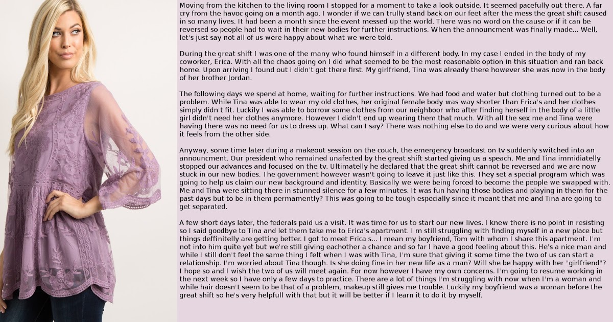 Marti's tg captions: New lives