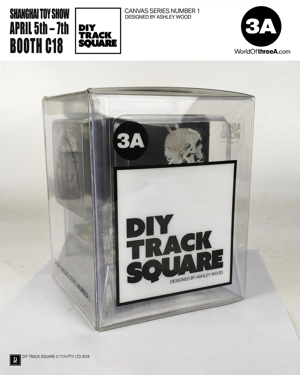 DDV2 DIY Track Square CANVAS SERIES NUMBER 1 from ThreeA Toys (Releases ...