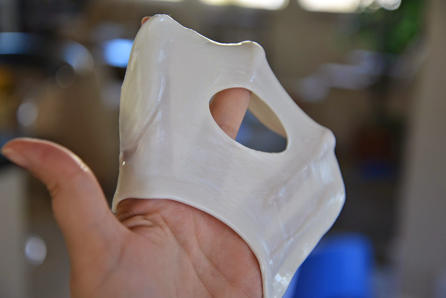 A school of fish: "Frubber" Robot Skin