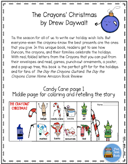 THE CRAYONS' CHRISTMAS BOOK CRAFT ~ Book Units by Lynn